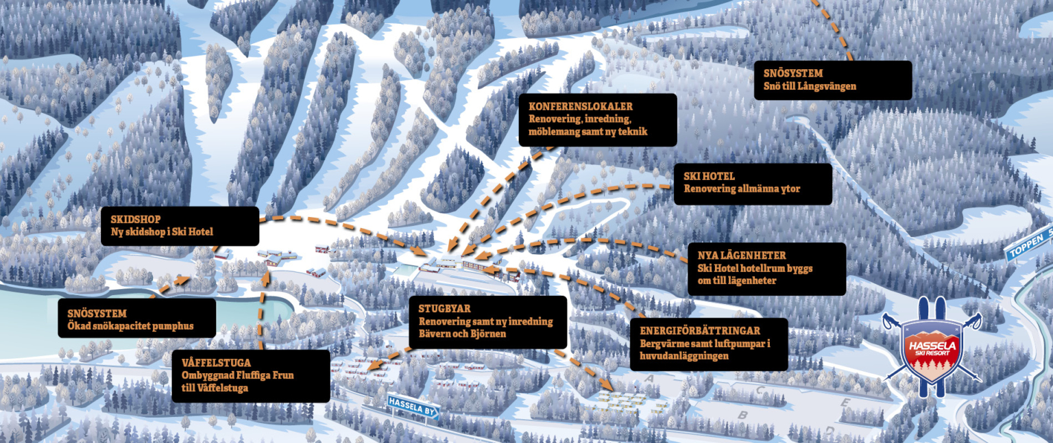 Hassela Ski Resort - Familjevänlig skidåkning i norra Hälsingland
